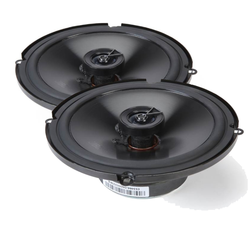 JBL CLUB 64FSL CLUB Series 6.5” 165W Peak Power Handling 3 Ohms 2-way Shallow Mount Car Audio ...